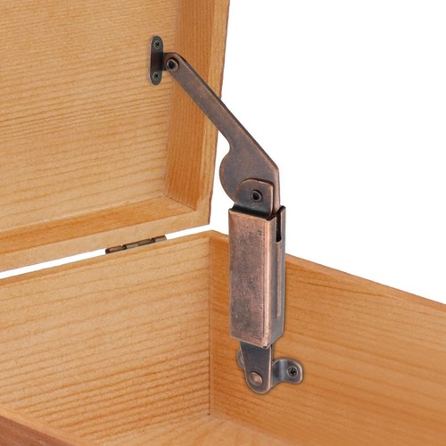 Spring Lid Support Box Lid Stay Support Iron Hinge Support Left+Right ...