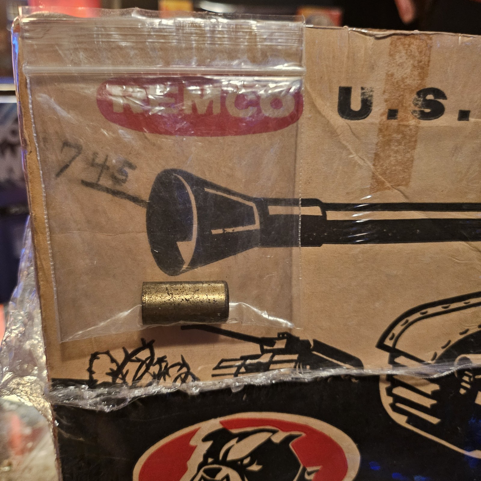 Vintage 1960s REMCO Bulldog Tank – Complete in Restored Box U.S. Army ...