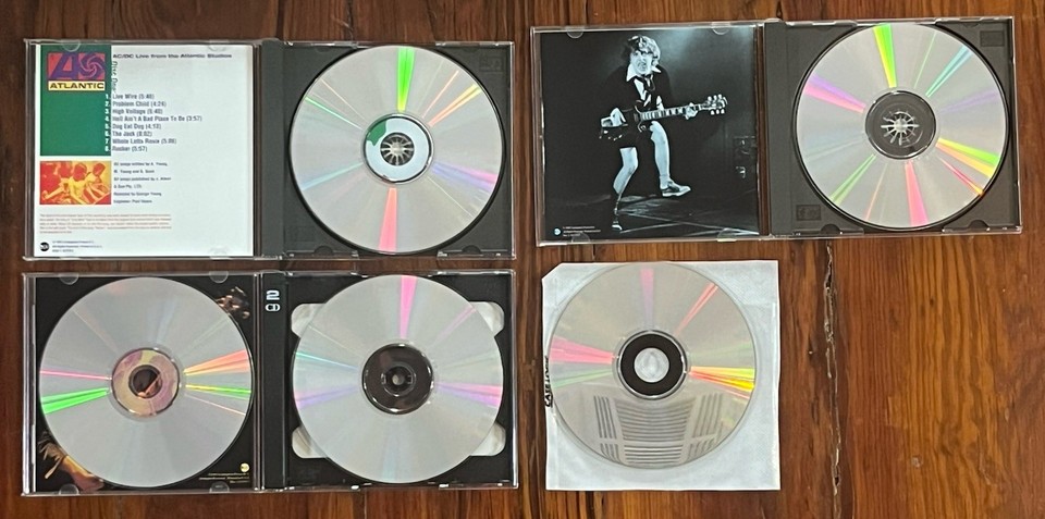 AC/DC CD Lot of 22 discs - Includes BONFIRE Boxed Set - A Whole Lotta Music | eBay