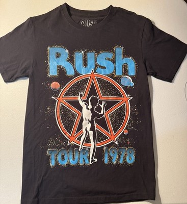 Rush 1978 Tour T-Shirt Vintage Rock Band Tee | eBay