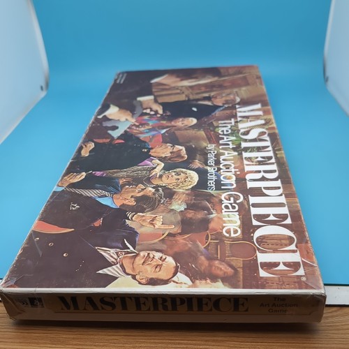 Masterpiece The Art Auction Board Game Parker Brothers 1970 Vintage ...