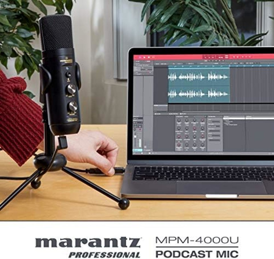 Maranz Pro USB microphone condenser built -in audio interface MPM-4000U ...