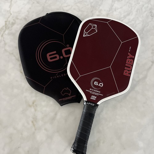 6.0 Six zero Ruby Pickleball Paddle 14mm | eBay
