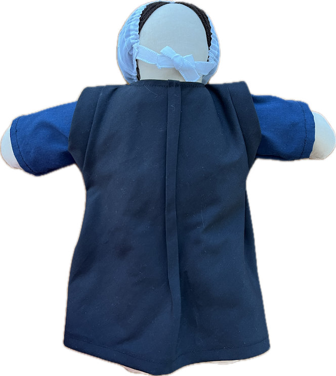 Vintage Cloth Doll Folk Art Handmade Amish style 15" Faceless Rag Doll ...