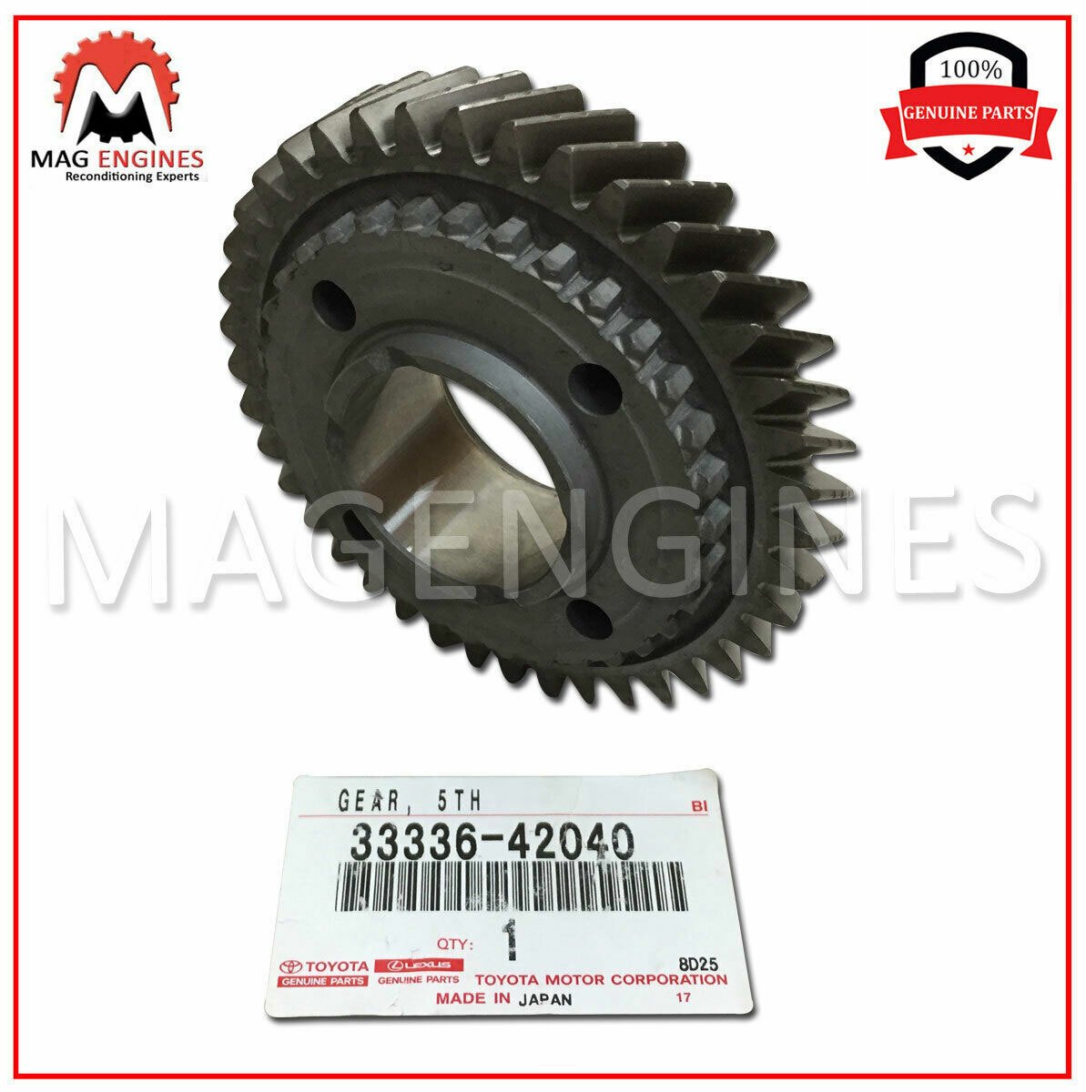 33336-42040 GENUINE OEM 5TH GEAR 40 TEETH 3333642040 | eBay