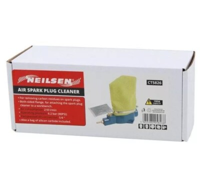 Neilsen CT5826 Pneumatic Air Spark Plug Cleaner Sand Blaster + Blasting ...