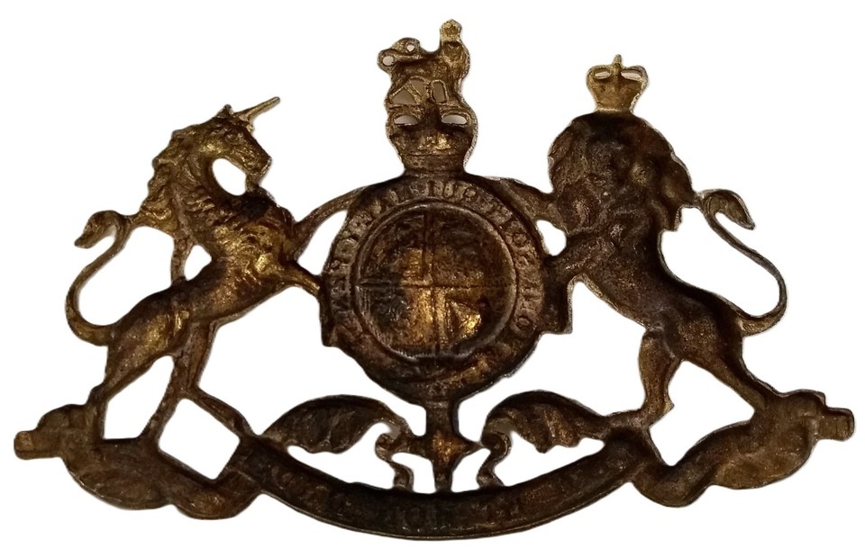 Stemma Reale Regina Corona Insignia Dieu E Lun Droit Distintivo Nessun ...