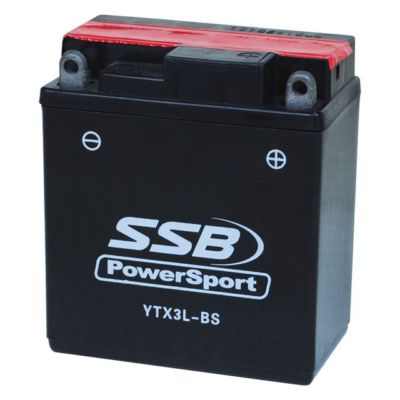 YB3L-A 12V YTX3L-BS MOTORCYCLE BATTERY HONDA XL250R XL350R XL500R ...