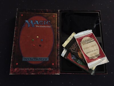 MTG Magic The Gathering 4th Edition Open Deckmaster Gift Box two empty ...