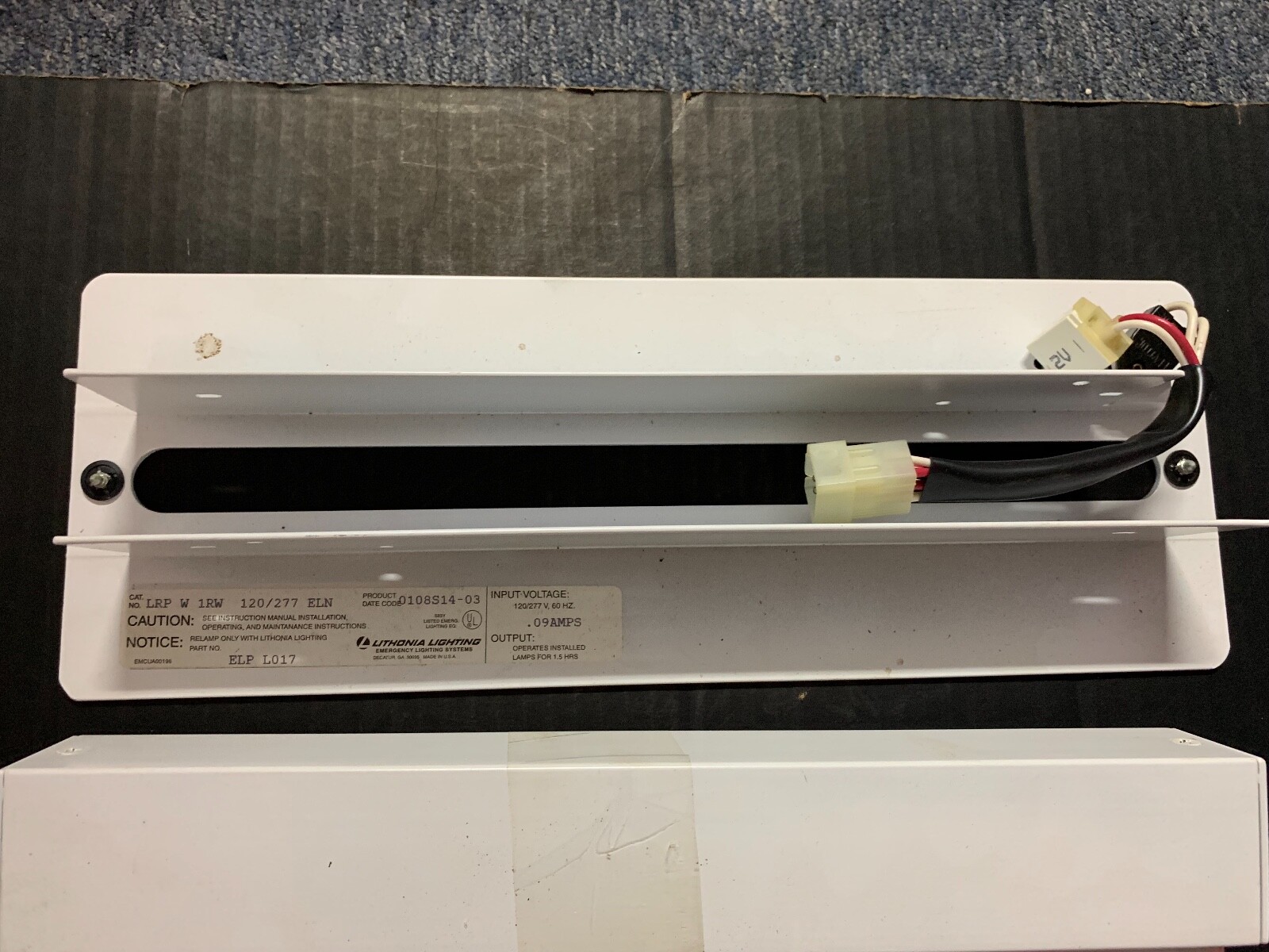 Lithonia Lighting Precise Edge Emergency Exit Sign - EMCSA00575 | eBay