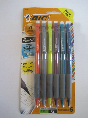Bic Extra Comfort Pencils Soft Grab NIP | eBay