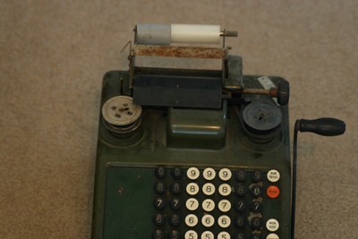 Cash Register, Adding Machines - Vintage Burroughs Portable Adding Machine