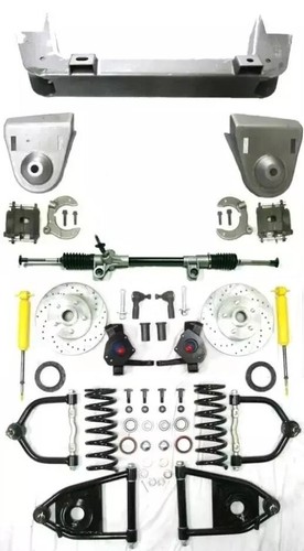 1937-1939 Chevy Truck Mustang II Front Suspension Kit Manual 2" Drop ...