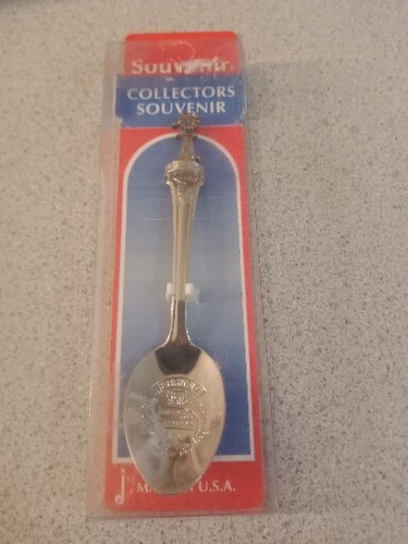 Vintage Collectors Travel Silver Tone Souvenir Spoon. "NEBRASKA ...