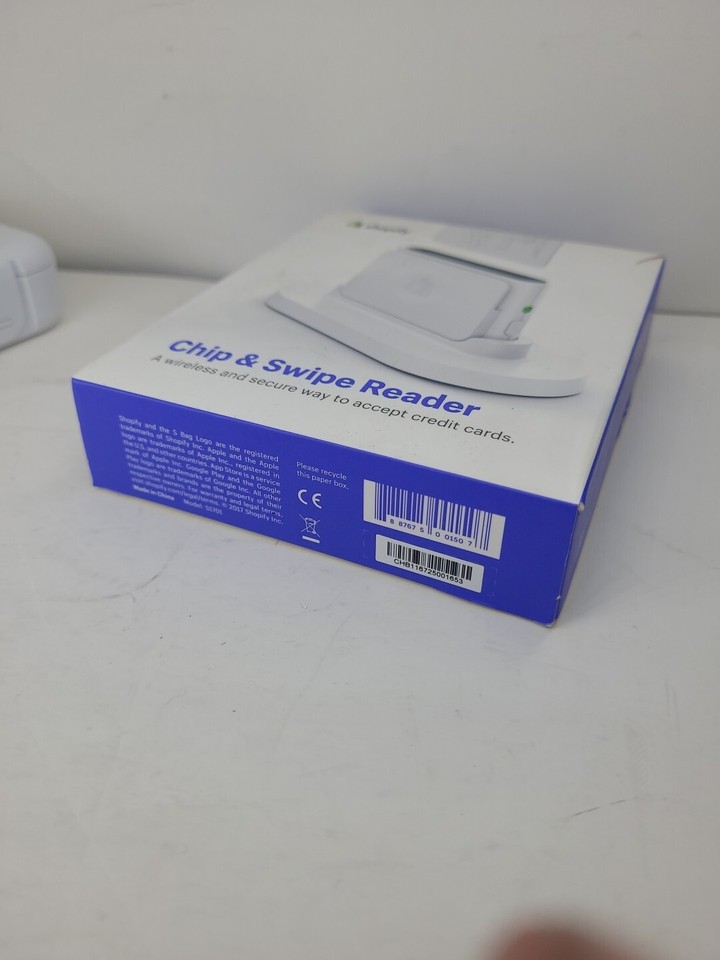 New Shopify Chip & Swipe Reader UPC 887675001507 887675001507| eBay