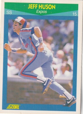 FREE SHIPPING-MINT-1990 Score Rising Stars Jeff Huson #14 EXPOS | eBay