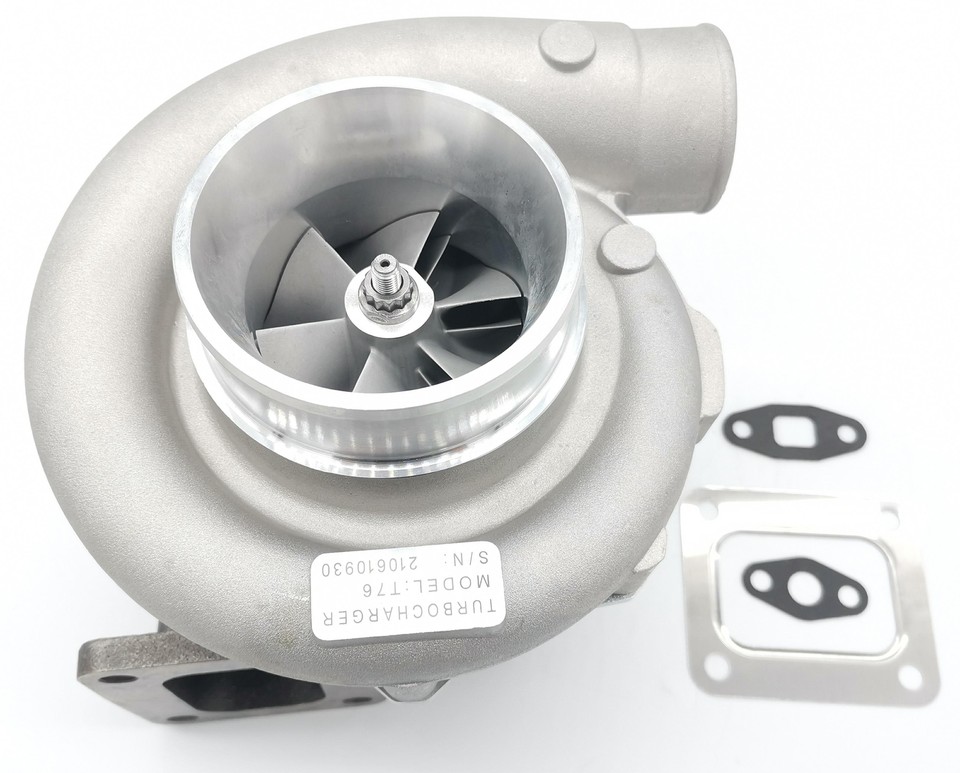 T76 Turbo Charger Turbocharger T4 .96 A/R Trim 600+ HP 76mm Compressor ...