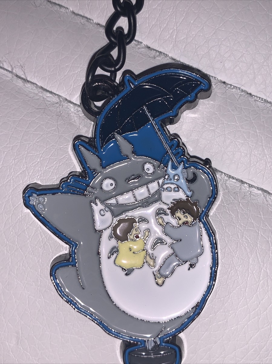 Totoro Flying With Umbrella