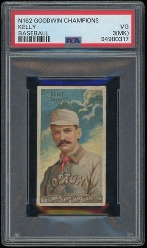 1888 N162 GOODWIN CHAMPIONS KING KELLY PSA 3-MK "HIGH EYE APPEAL" | eBay