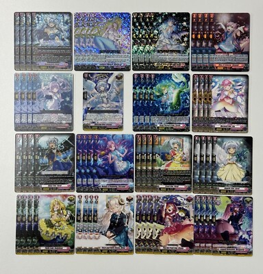 CARDFIGHT VANGUARD DZ-LBT01 AURORA STAR CORAL PLAYSET DECK + OVER ...