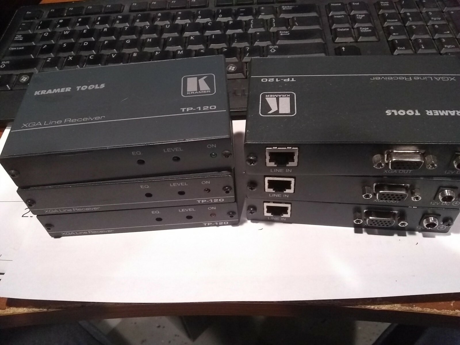 Lot of 2 Kramer Tools TP-120 XGA Line Receiver | eBay