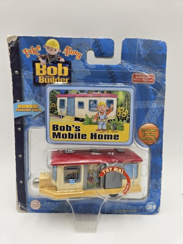 New Bob The Builder Take Along "Bob's Mobile Home" Die Cast Learning ...