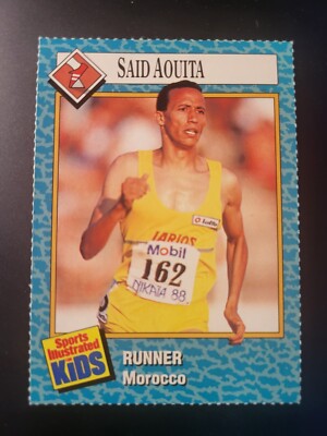 1989 Sports Illustrated Si for Kids runner Said Aouita RC card #87 | eBay