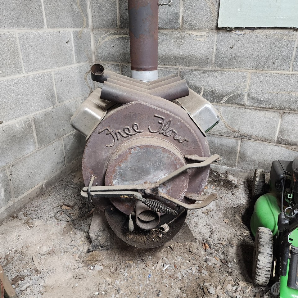 Free Flow Wood Stove | eBay