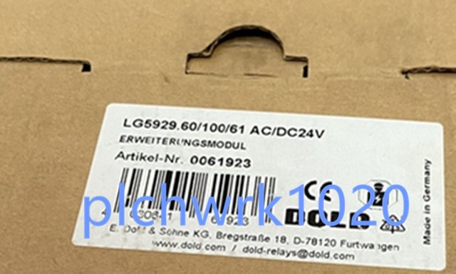 1 PCS DOLD relay LG5929.60/100/61 AC/DC24V 0061923 for sale online | eBay