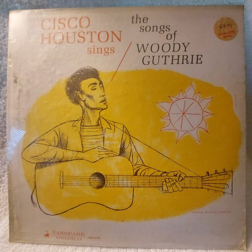 CISCO HOUSTON/SINGS SONGS OF WOODY GUTHRIE/Vinyl,LP,Album🔥NEW🔥FACTORY ...