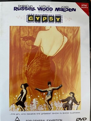 GYPSY DVD Natalie Wood Rosalind Russell 1962 very good condition dvd ...