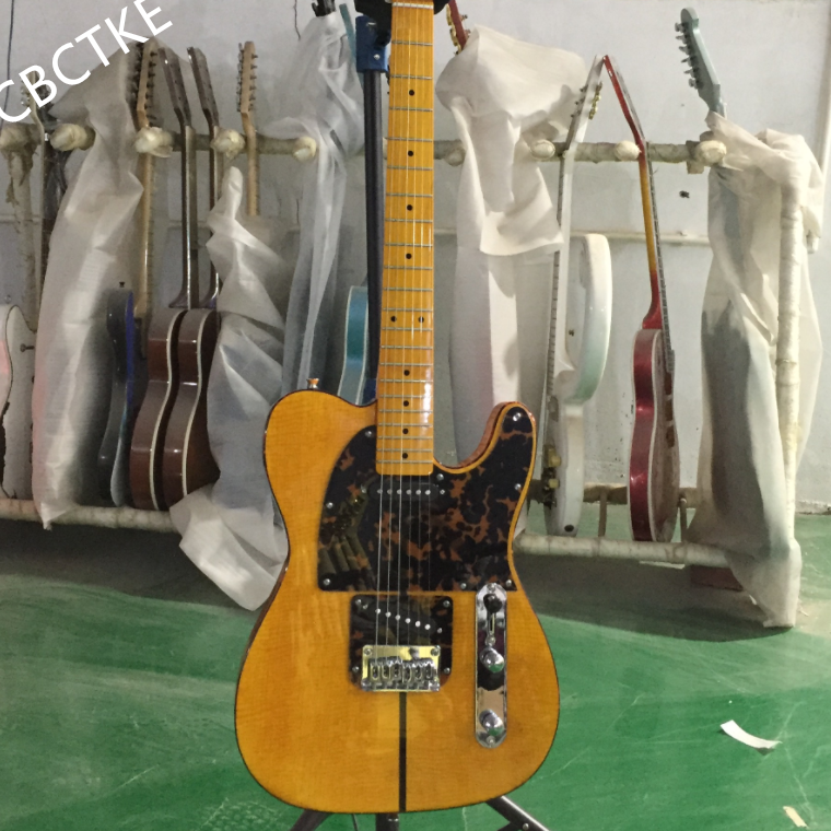 Custom Prince Mad Cat TL Electric Guitar Solid Body Flamed Top Fast ...