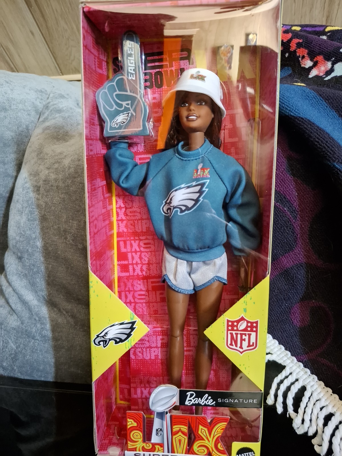 2025 Barbie Signature NFL Super Bowl LIX Champions Philadelphia Eagles ...