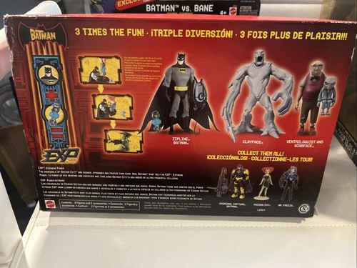 Mattel The Batman Triple Pack Action Figures EXP Ventriloquist Batman ...