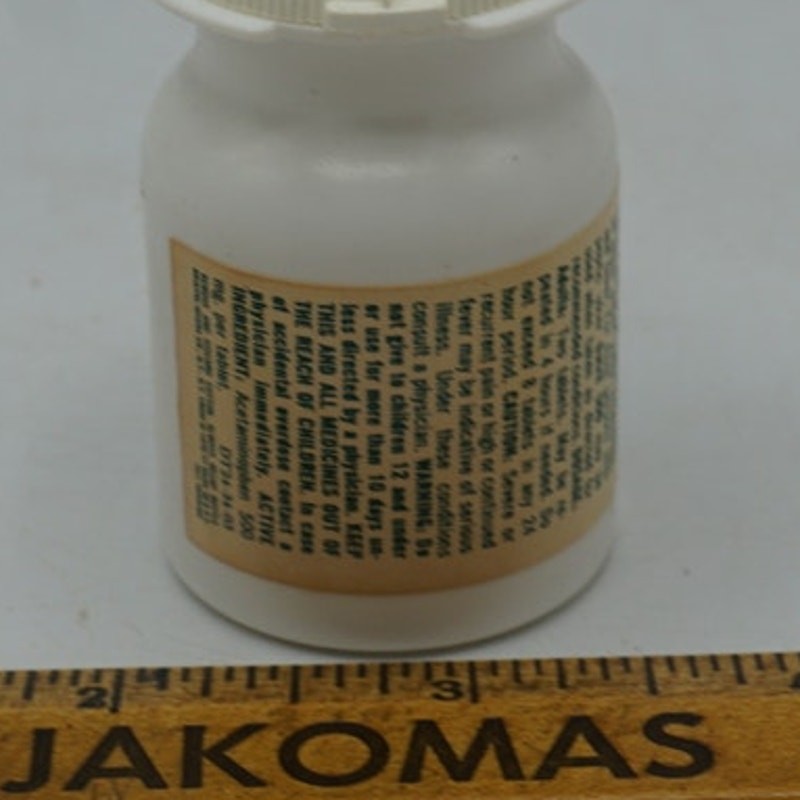 Bristol Myers Datril 500 Pain Reliever Bottle 1980's | eBay