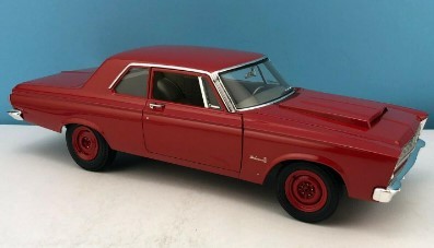 Highway 61 50595 1:18 1965 Plymouth Belvedere in R01 Ruby Red | eBay