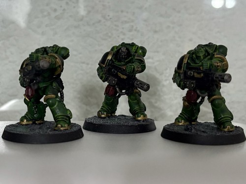 Warhammer 40k: Salamanders - Fully Painted/ Varnished Heavy ...