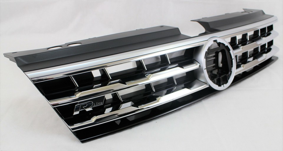 2018-2021 Volkswagen Tiguan R R-Line Front Bumper Grille Fog Light ...