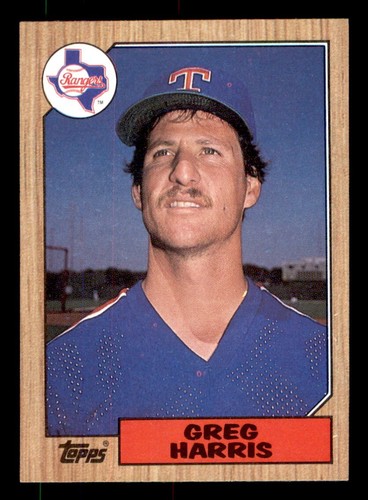 1987 Topps Baseball #44 Greg Harris NM or better *ca1 | eBay