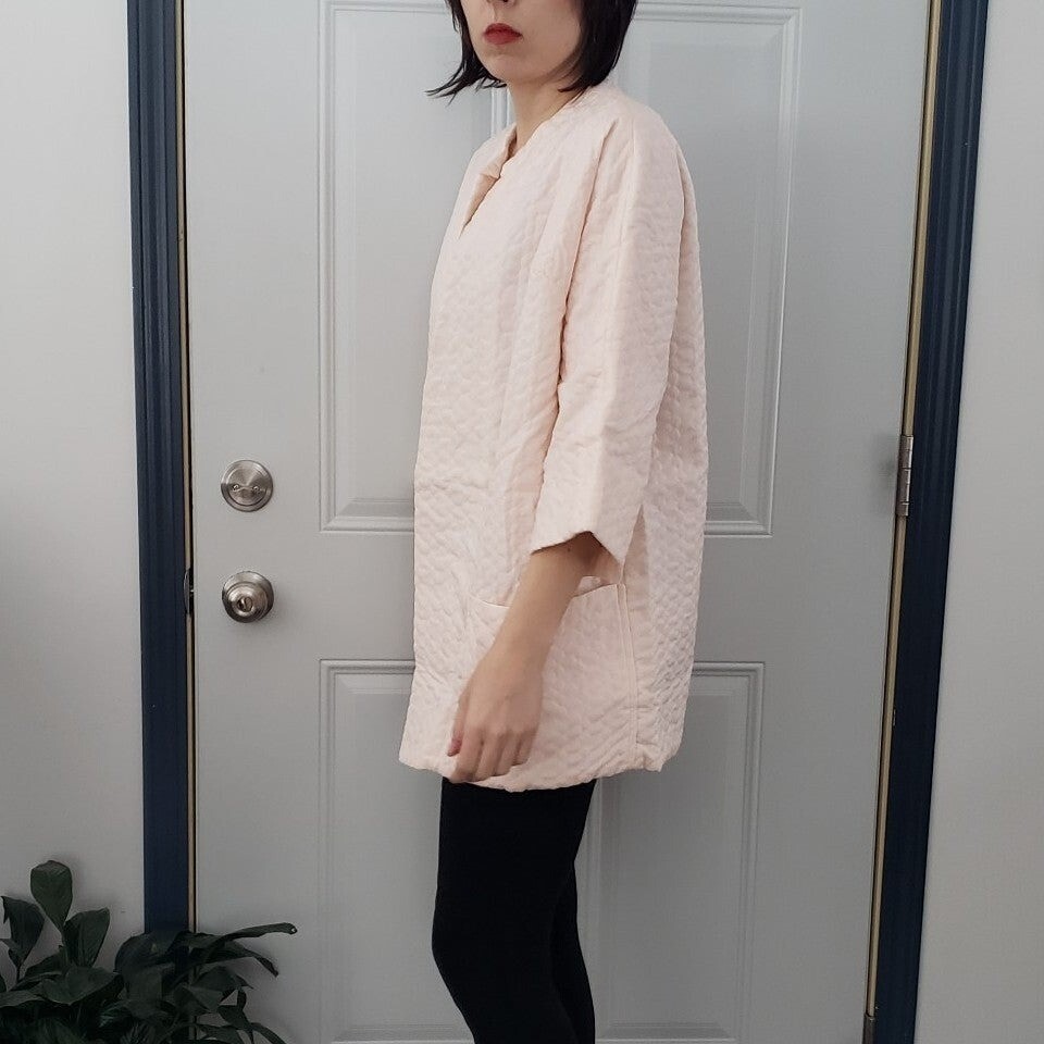 50s/60s Pink Quilted Robe - Gem