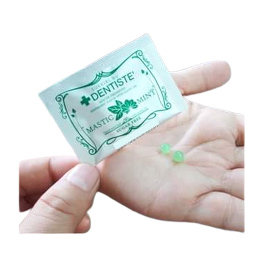 Dentiste Mint Ball Sukkiri Mouth Freshener Mastic Oil Peppermint Sugar ...