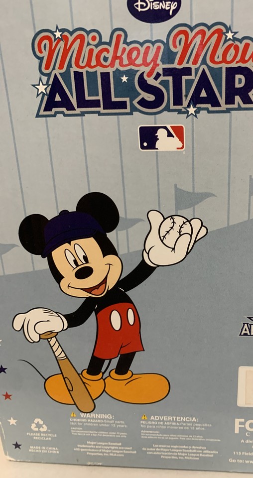 New York Yankees Mickey Mouse Disney All Stars MLB Figurine Forever ...