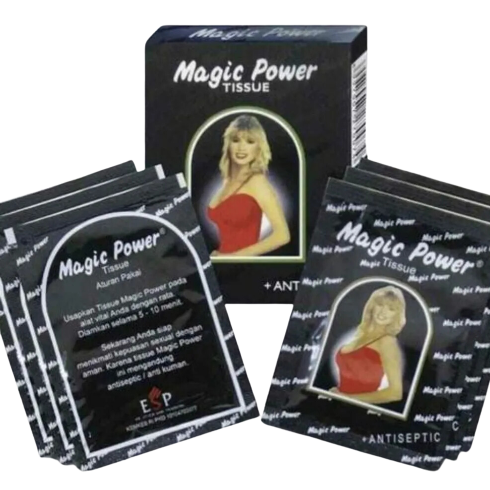 Super Magic Man Antiseptic Wet Tissue / Spray for Man In Stock Free ...