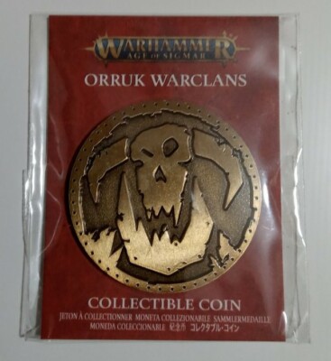 Warhammer Collectible Coin - Orruk Warclans - NEW | eBay