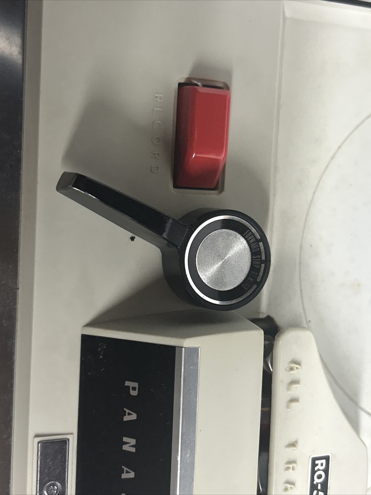 Vintage Panasonic RQ-555 Reel to Reel - Tape Recorder Works Partly NO ...