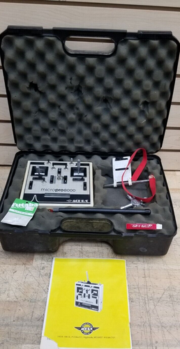 ACE R/C MicroPro 8000 transmitter W/CASE & MANUAL | eBay