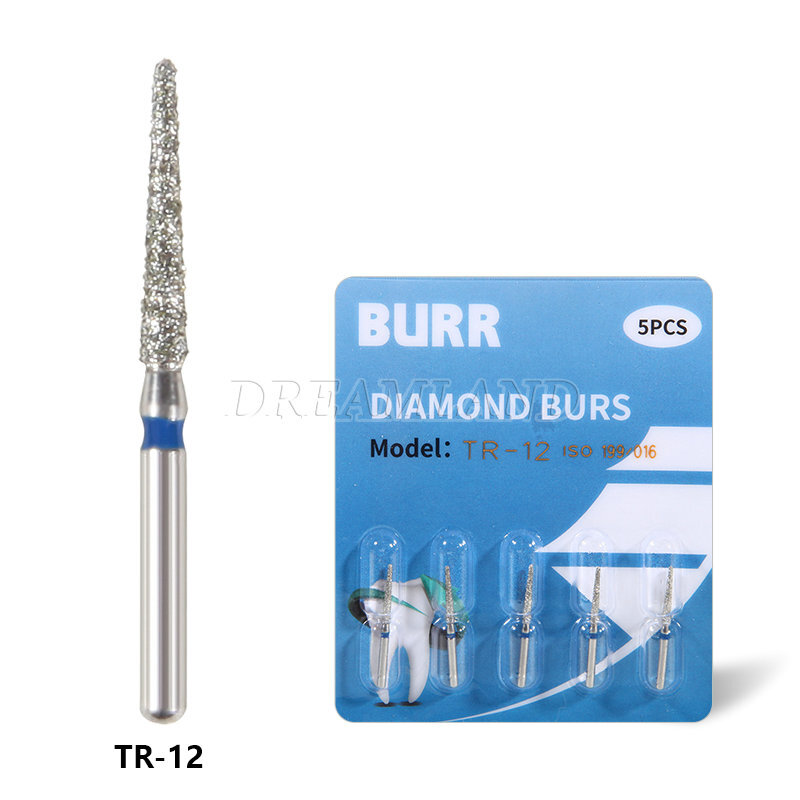50pcs Sale Diamond FG Burs Friction Grip 1.6mm for High Speed Handpiece ...