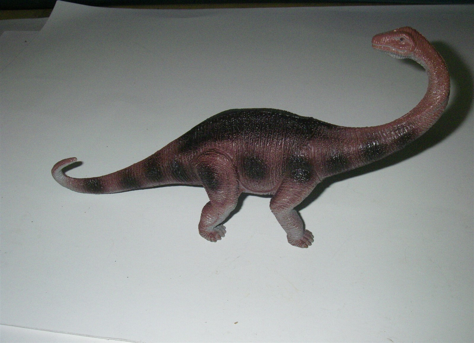 RED BLACK AND GREY APATOSAURUS FIGURE | eBay