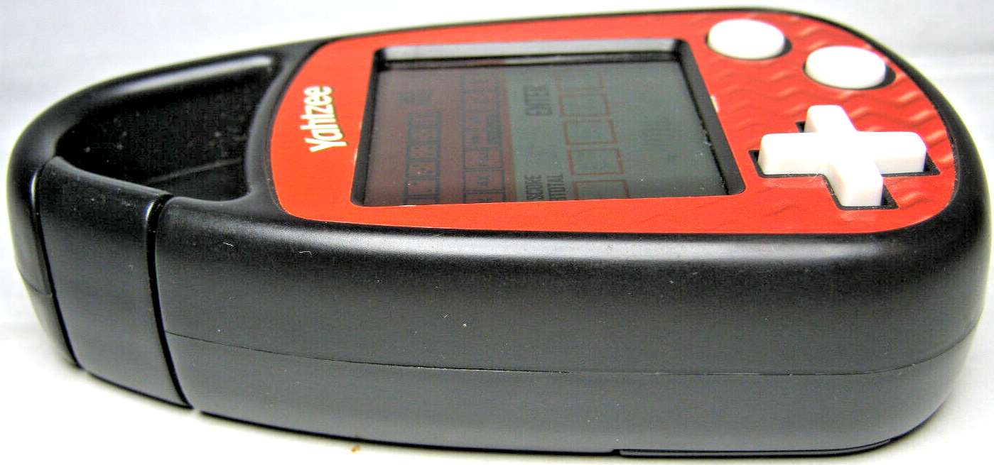 2011 YAHTZEE HANDHELD ELECTRONIC DICE GAME 1734 - CLIP ON CARABINER ...