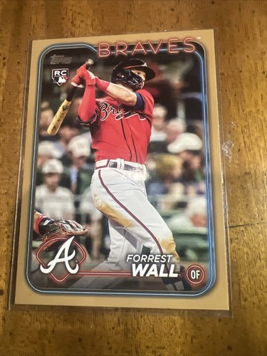 Forrest Wall 2024 Topps Series 2 #391 Gold Border Parallel #1961/2024 ...